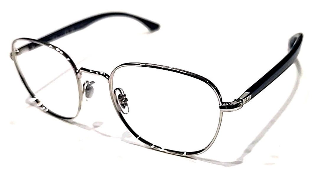 Ray Ban RB6477 2501 Silver Metal Square Eyeglasses Frame 51-19 145 - Etsy