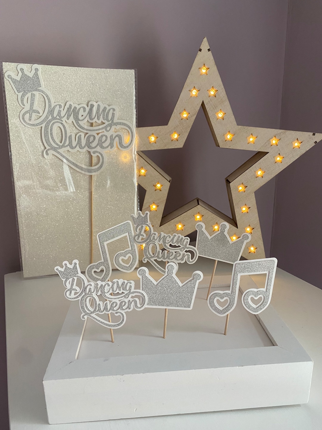 Dancing Queen Cupcake Toppers for Party Decor. - Etsy