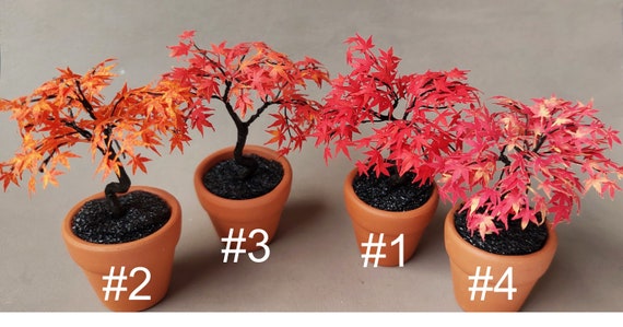 Dolls & Miniatures Art & Collectibles KIT Miniature #3 Maple tree ...