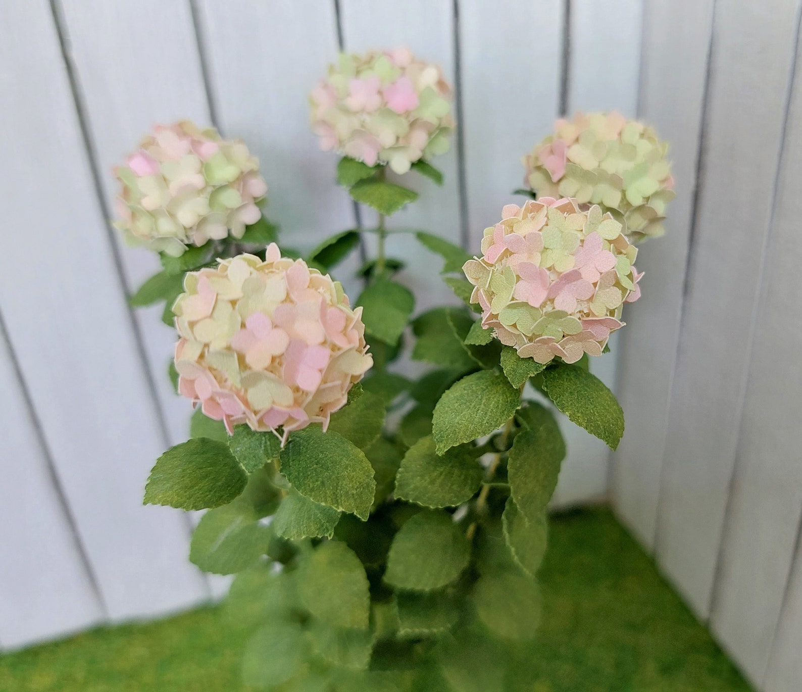 Miniature Choose Color 5x Hydrangea Flowers or Base You Choose - Etsy