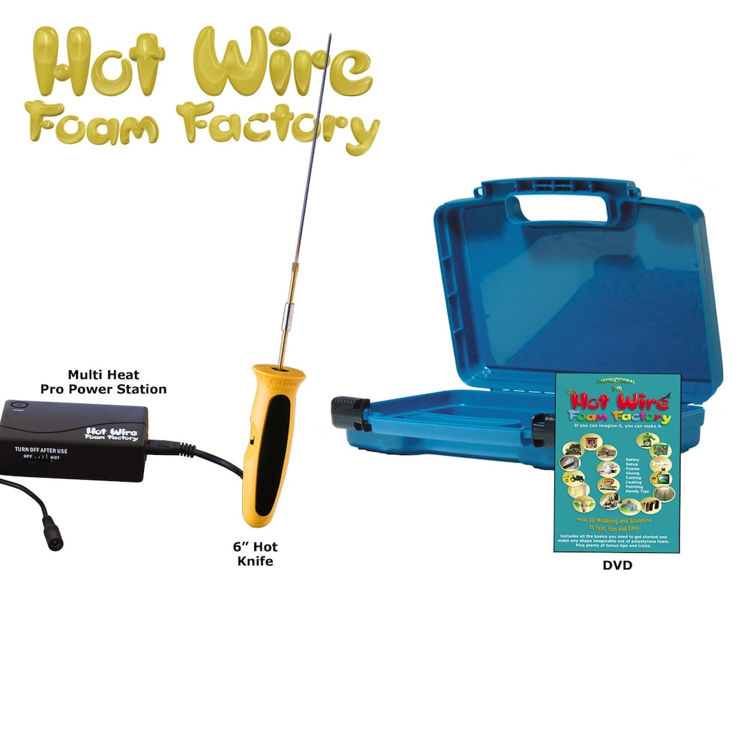 Polystyrene Cutter 6 Inch Hot Knife Pro Kit Hot Wire Foam Factory - Etsy