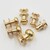 2-4-10pcs Spring Gate Ring Metal O Ring Spring Ring Clasp Push Gate ...