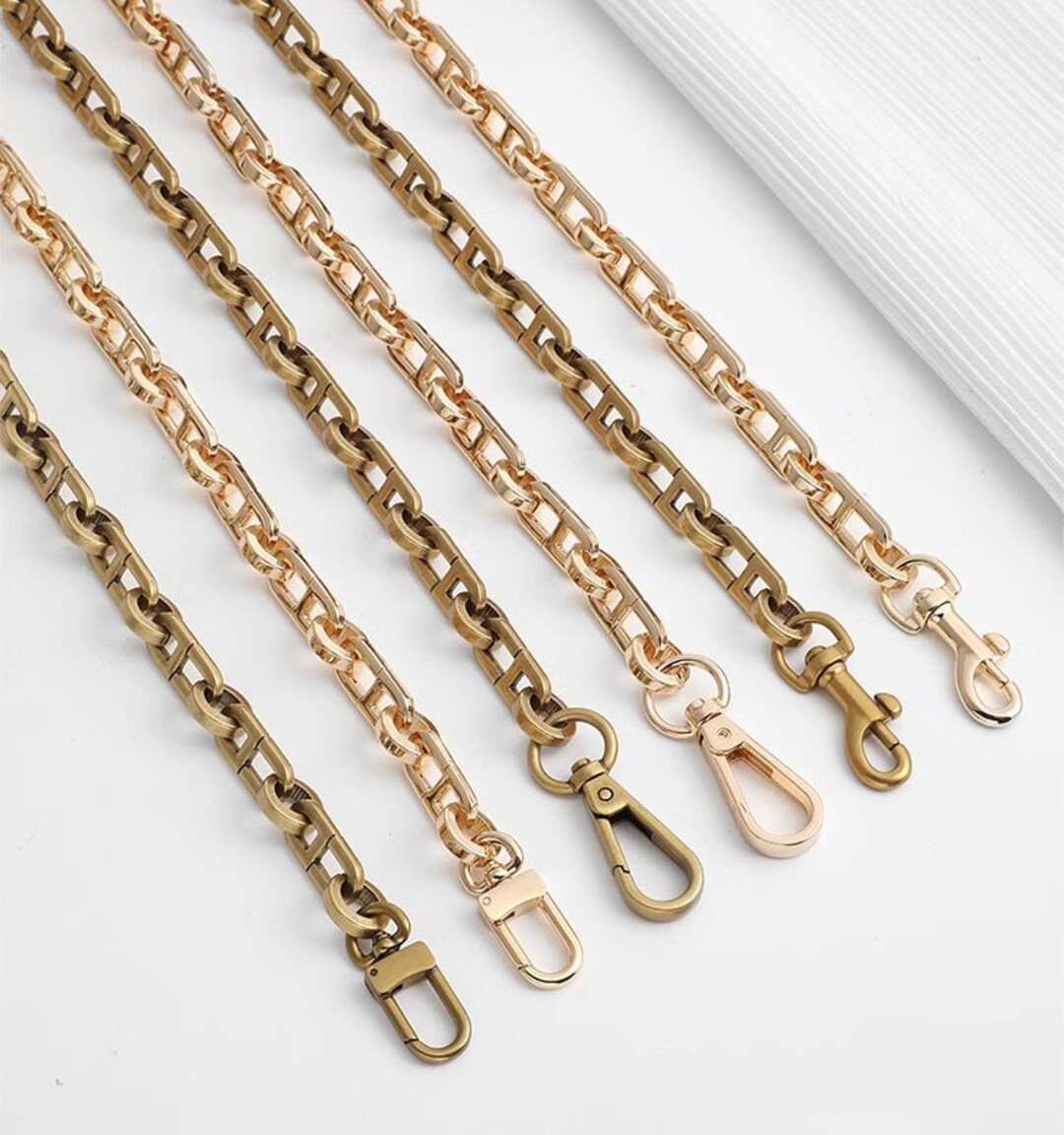 High Quality Bag Chan Antique Gold Purse Chain Handbag Chain Shoulder ...