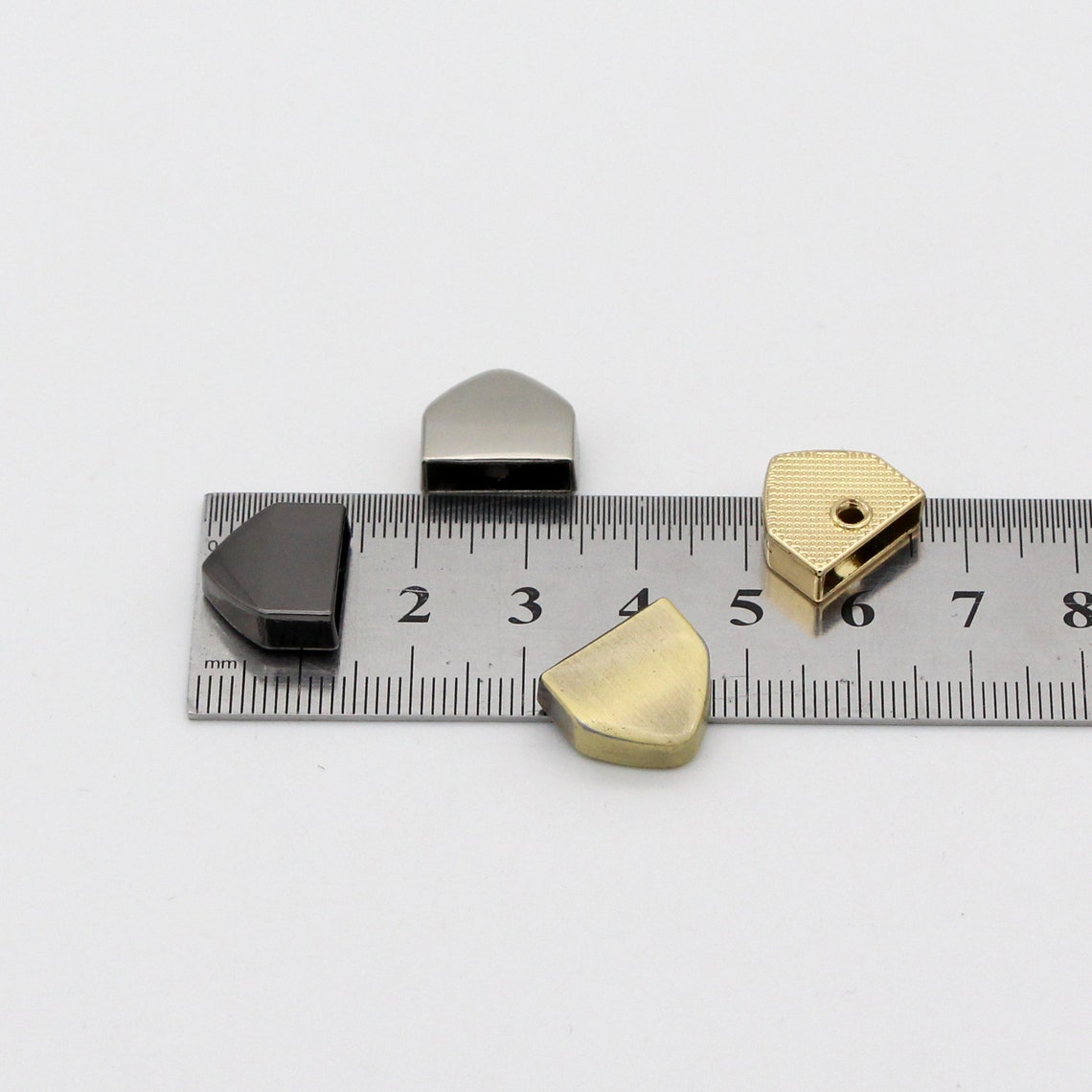 6pcs 1/213mm zipper ends zipper stop Strap End Caps | Etsy