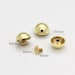 20set 15mm Rivet Screw Rivets Screw Studs Dome Rivets Chicago Screw in ...