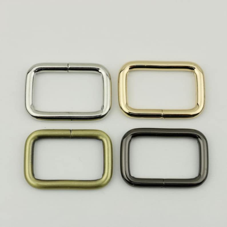 10pcs Rectangle Ring Purse Ring Rectangular Rings Purse - Etsy