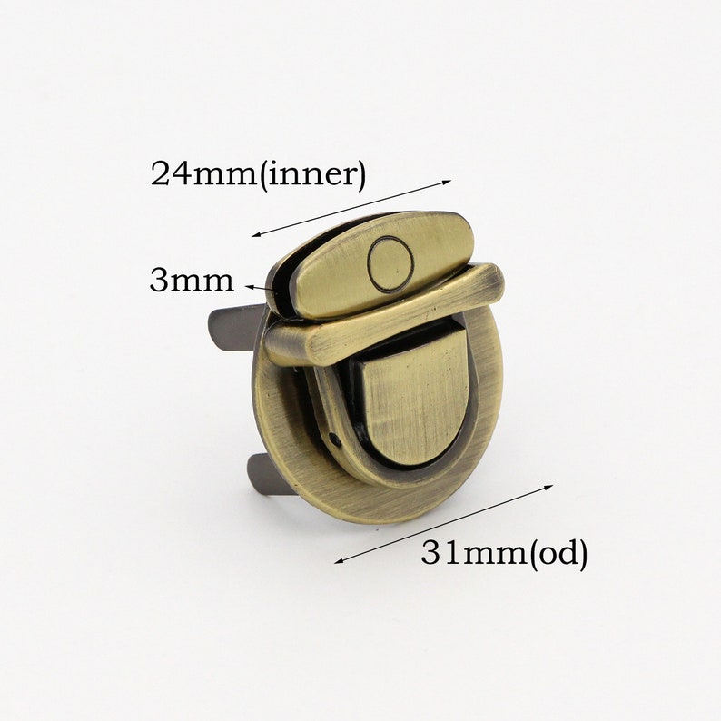 Purse locks clutch clock bag lock Message purse lock turn lock | Etsy