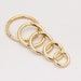 2-4-10pcs Spring Gate Ring Metal O Ring Spring Ring Clasp Push - Etsy