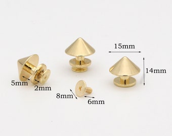 Screw Back Studs - Etsy