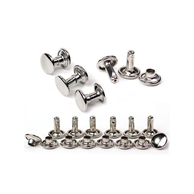 Wholesale Double Cap Rivets 6mm/7mm/8mm/9mm/10mm/12mm Rivets - Etsy