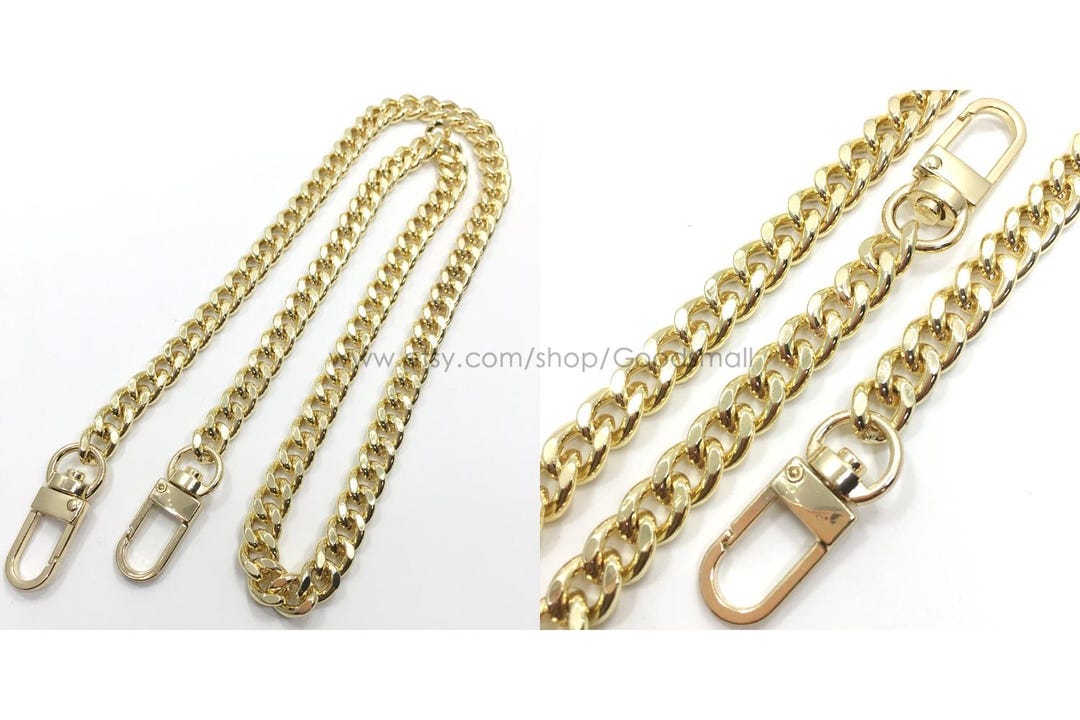 Gold Silver Gunmetal Purse Chain 9mm Bag Chain Strap Shoulder Strap - Etsy