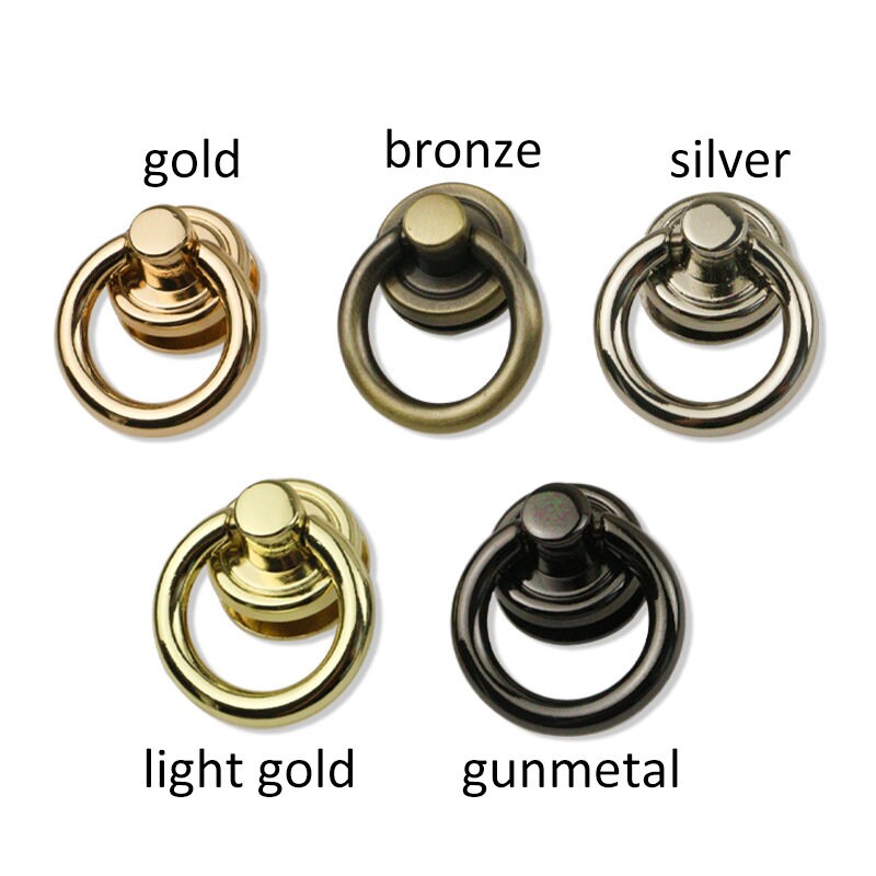 4pcs Screw D Ring Bag Chain Strap Connector Leather Bag Hardware - Etsy