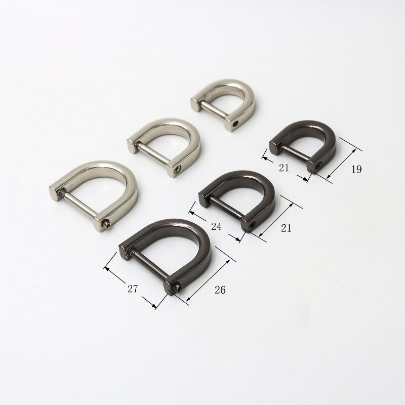 4pcs Screw D Ring Purse Ring D Ring Buckle Gold Gunmetal | Etsy