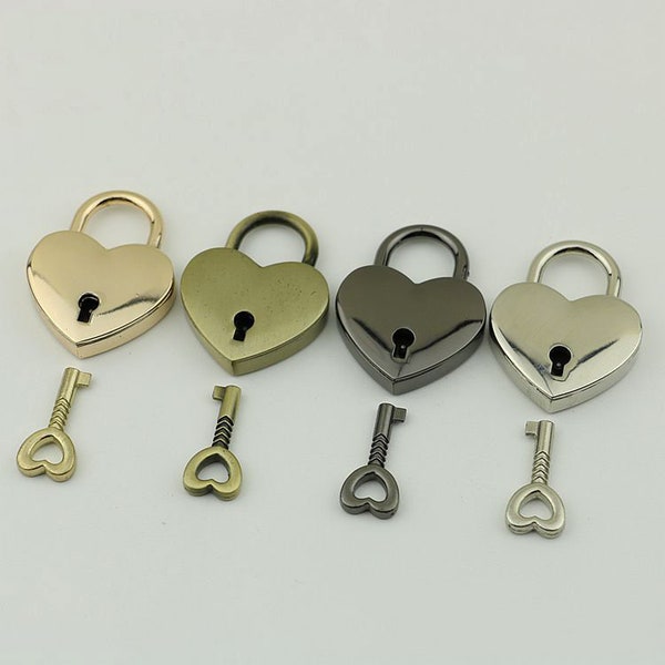Heart Shaped Lock - Etsy
