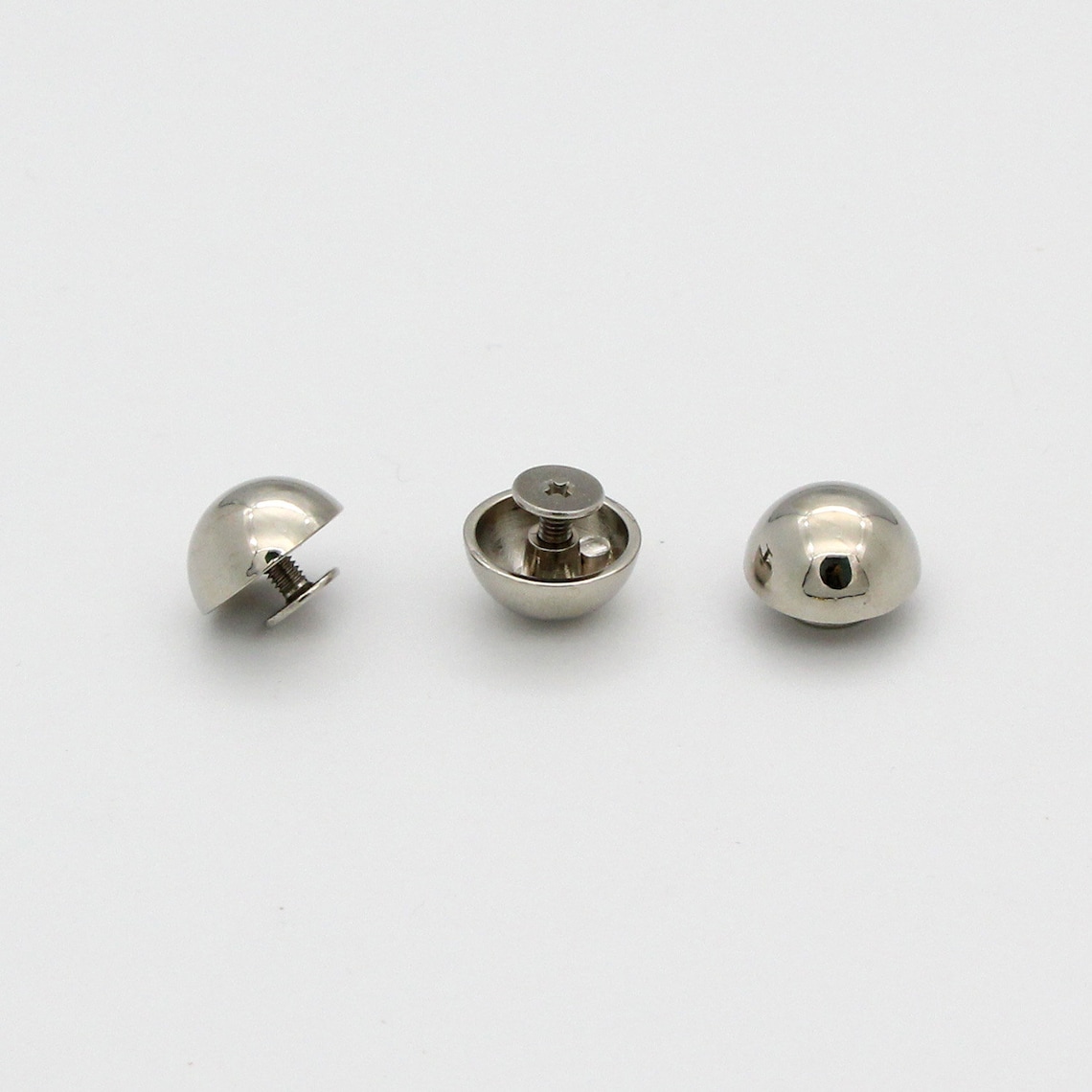 10set Screw Rivets 15mm Dome Rivets Chicago Screw in Rivet Purse Feet ...