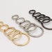 2-4-10pcs Spring Gate Ring Metal O Ring Spring Ring Clasp Push - Etsy