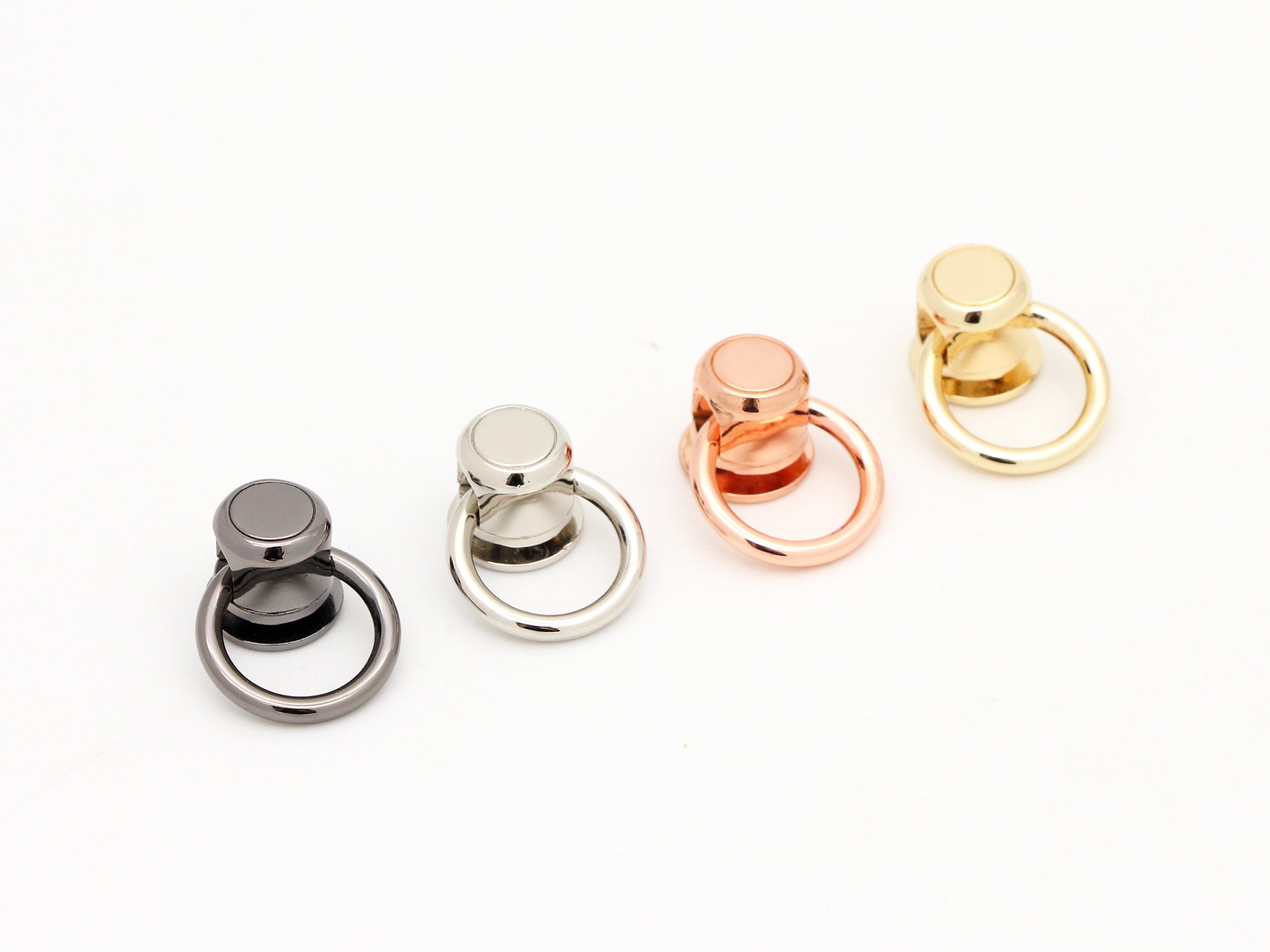 4-10pcs screw d ring chain connector screw connector Chicago | Etsy