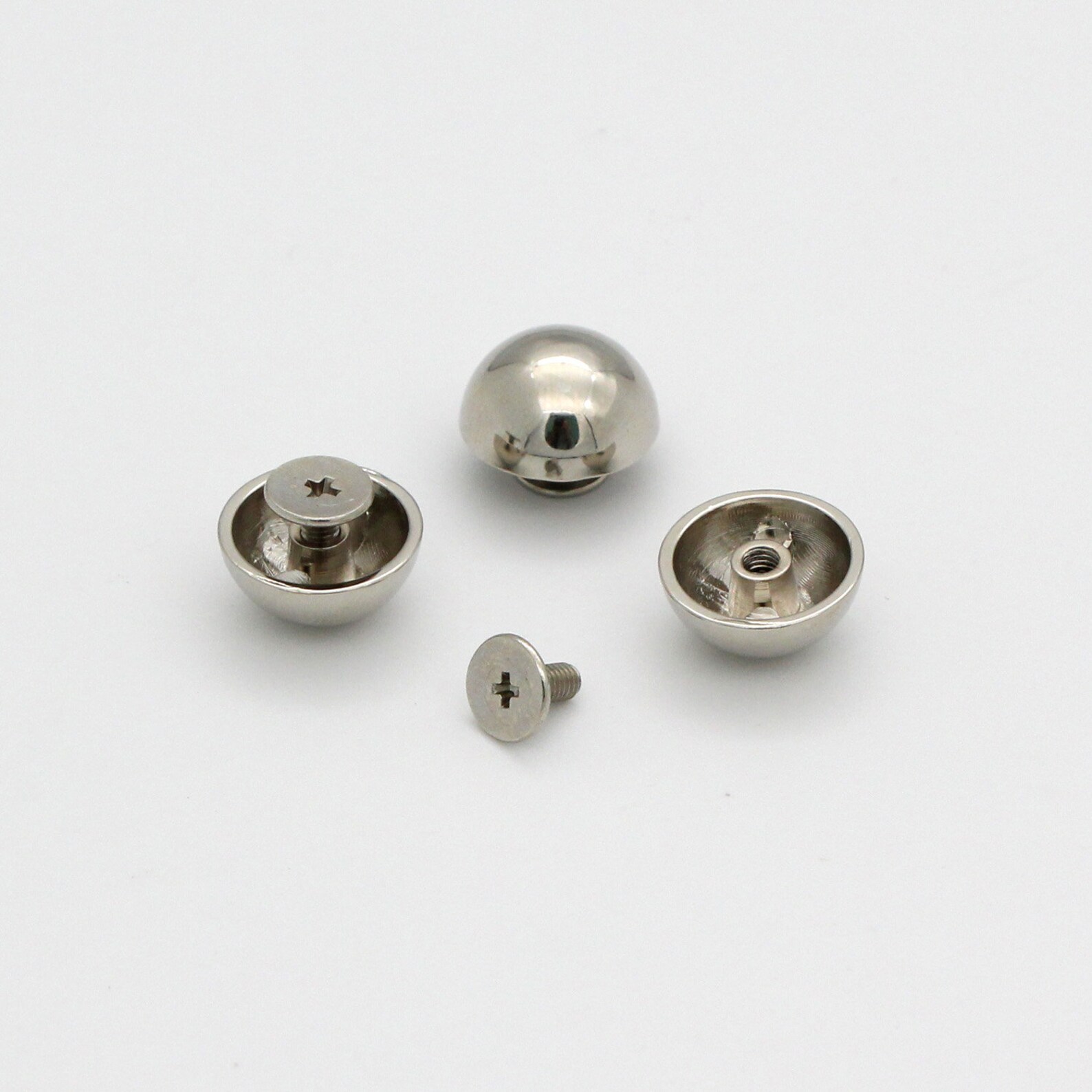 20set 15mm Rivet Screw Rivets Screw Studs Dome Rivets Chicago - Etsy