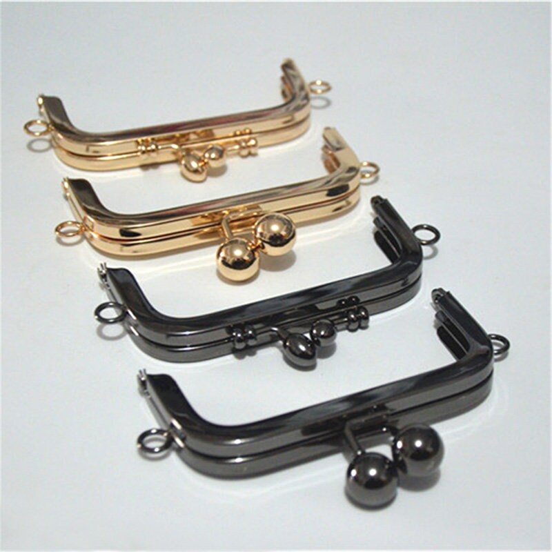 10cm Diy Purse Frame With Chain Loops Bag Frames Metal Purse - Etsy