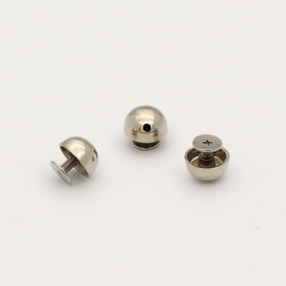 10set Screw Rivets 12mm Dome Rivets Chicago Screw in Rivet | Etsy