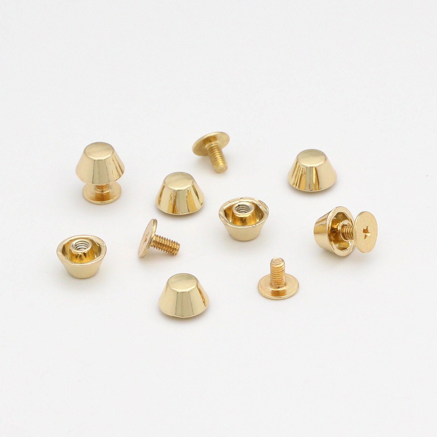 10set 10mm tornillo remache pies de bolsillo tornillos pernos | Etsy