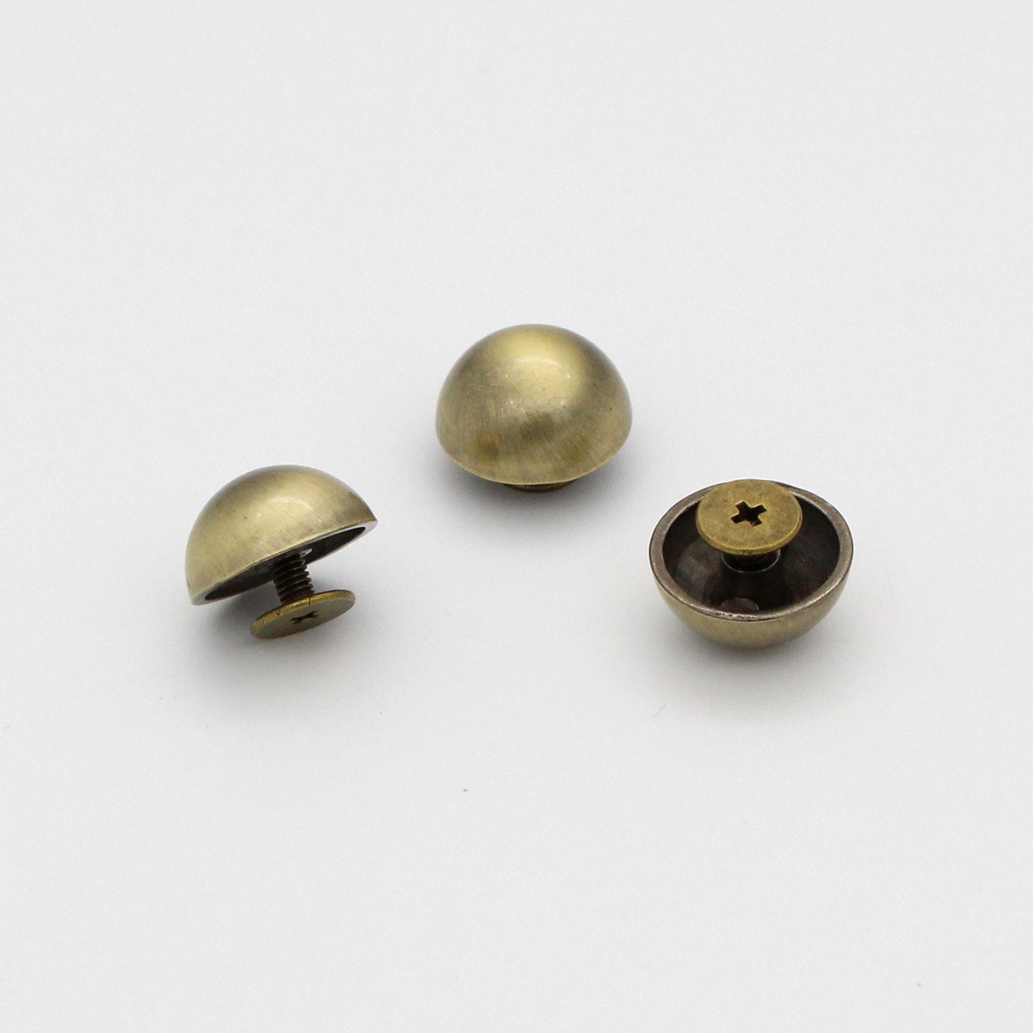 20set 15mm Rivet Screw Rivets Screw Studs Dome Rivets Chicago - Etsy