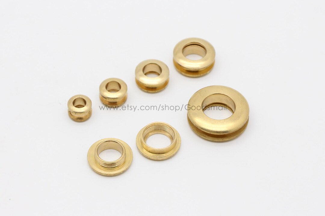 4pcs Screw Eyelet Brass Grommet Round Eyelets Grommets Bag Strap ...