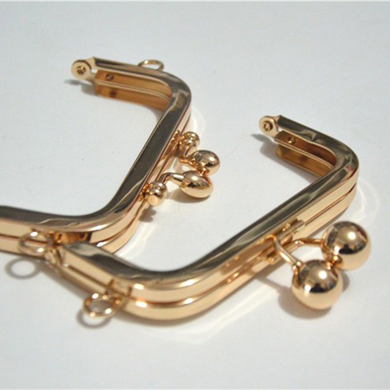 10cm Diy Purse Frame With Chain Loops Bag Frames Metal Purse | Etsy