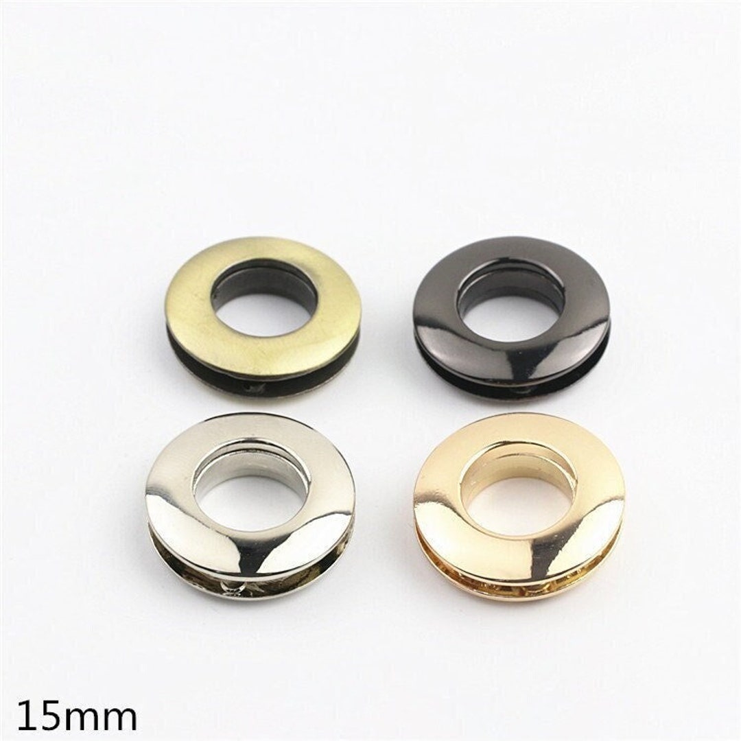 4-10pcs 1/2"(14mm) Screw Eyelet Metal Grommet Round Eyelets Grommets ...
