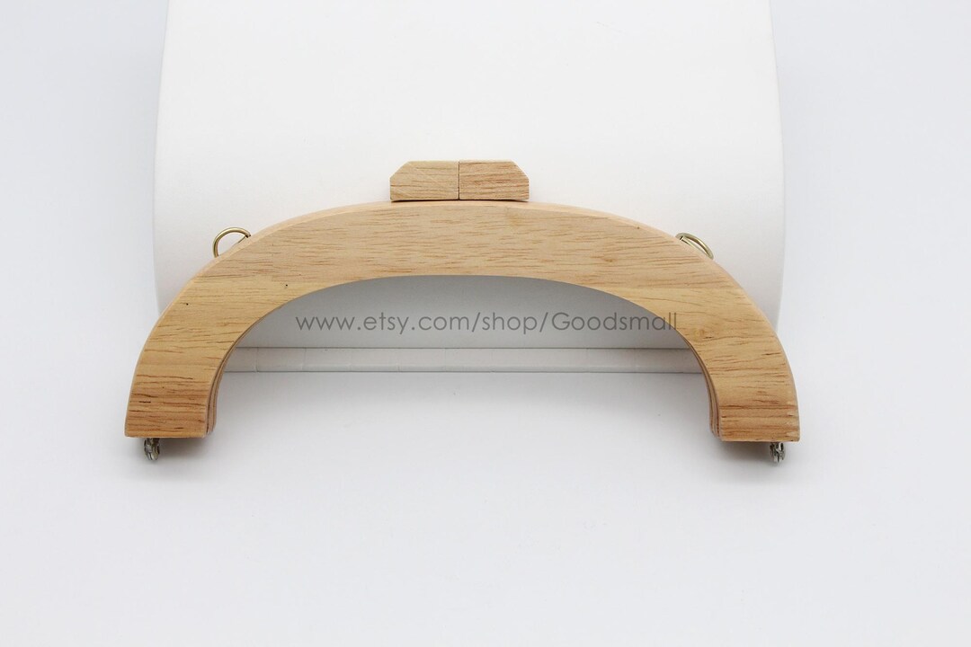 Wooden Bag Frame 20cm Purse Frame DIY Bag Making - Etsy