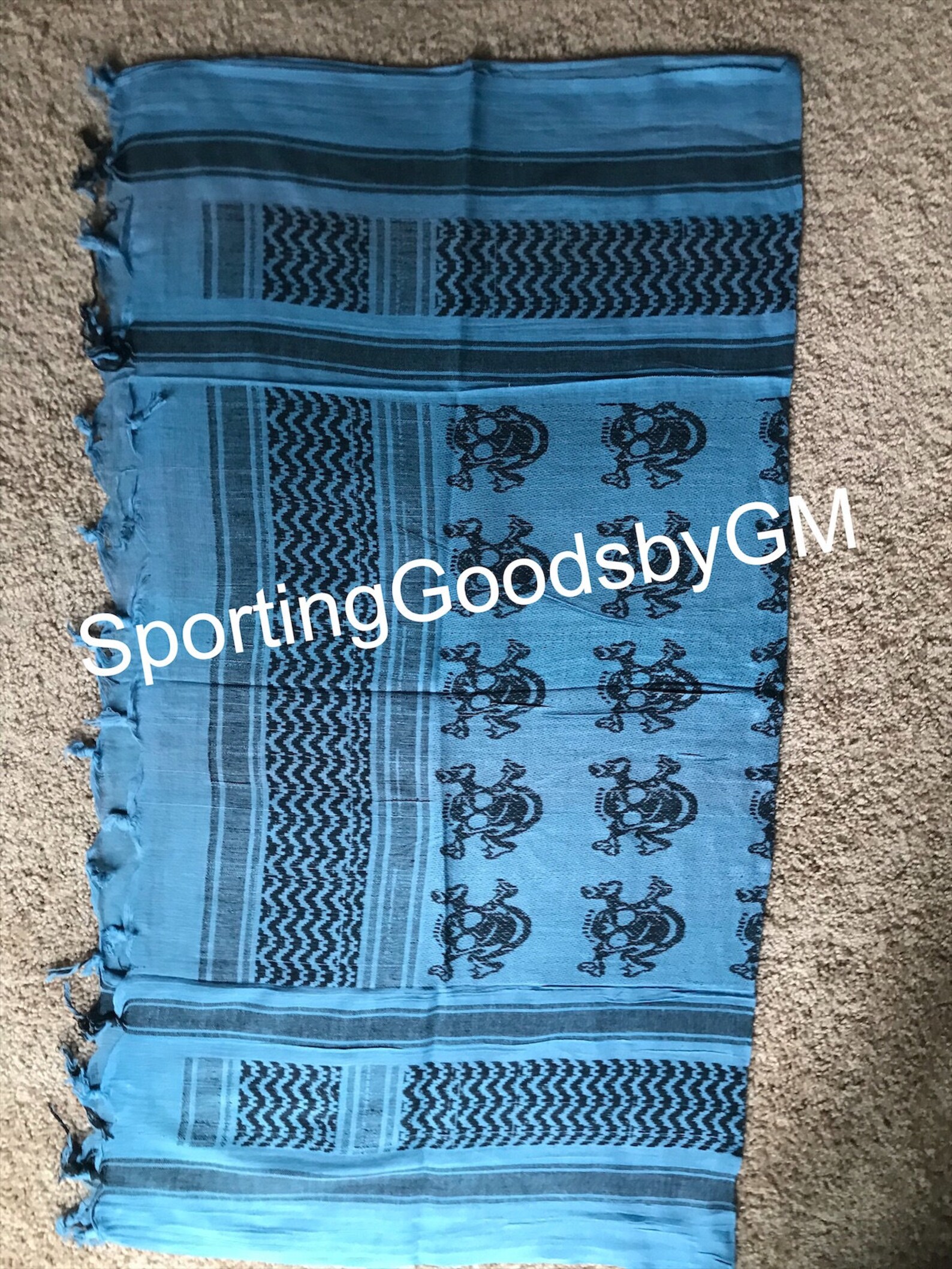 Blue Shemagh Keffiyeh Military Shemagh Military Head Scarf - Etsy