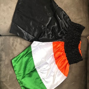 IRELAND Flag With Black Elastic Boxing, Boxing Training, Fitness ...