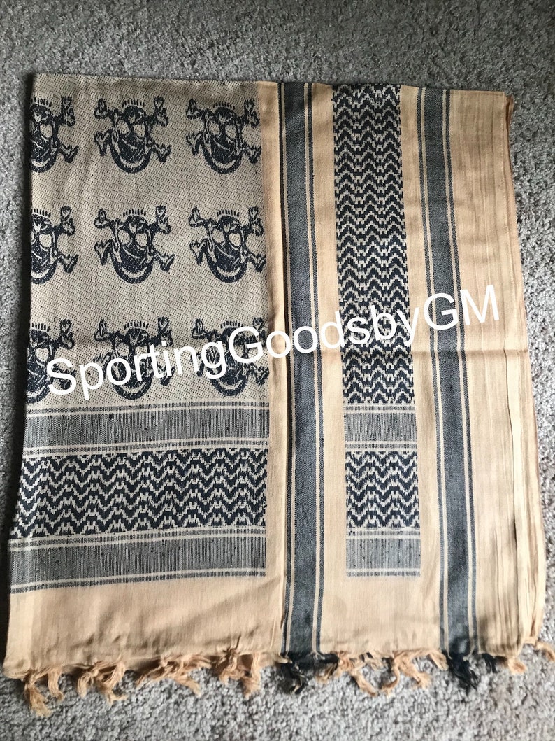 Golden Yellow & BlackSoft Shemagh Keffiyeh Military Army Navy | Etsy