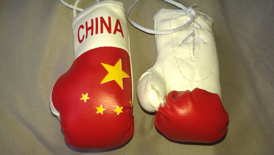 China Flag Mini Boxing Gloves Novelties Souvenir Cars - Etsy