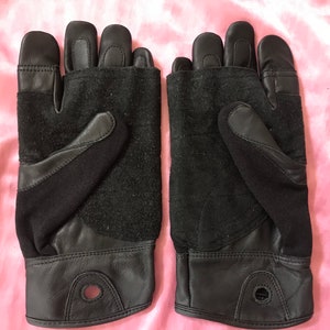 Yellow and Black Fast Rope Gloves Tactical Fast Rope Gloves & Black and ...