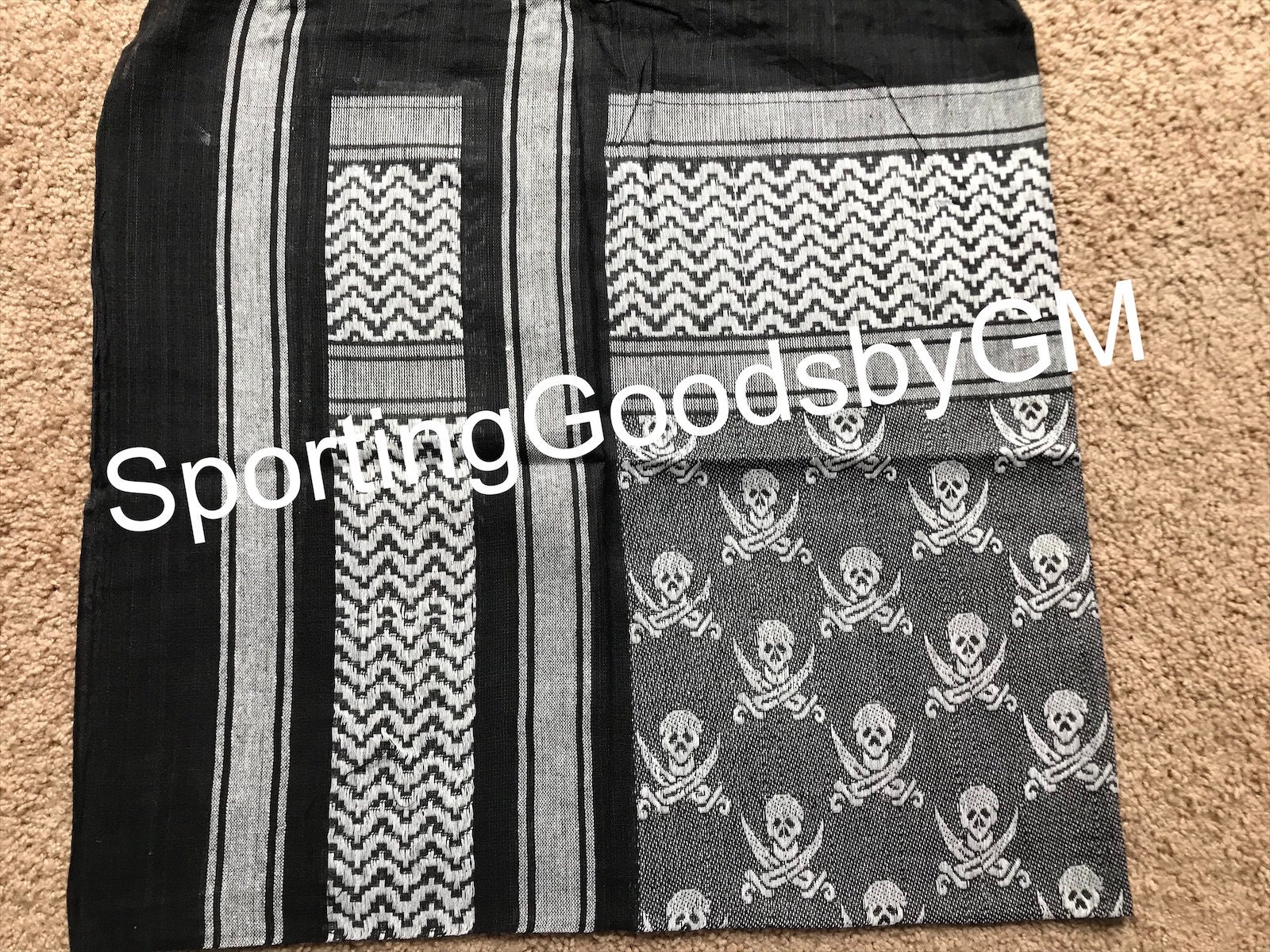 Black & White Soft Shemagh Keffiyeh Military Army Navy | Etsy