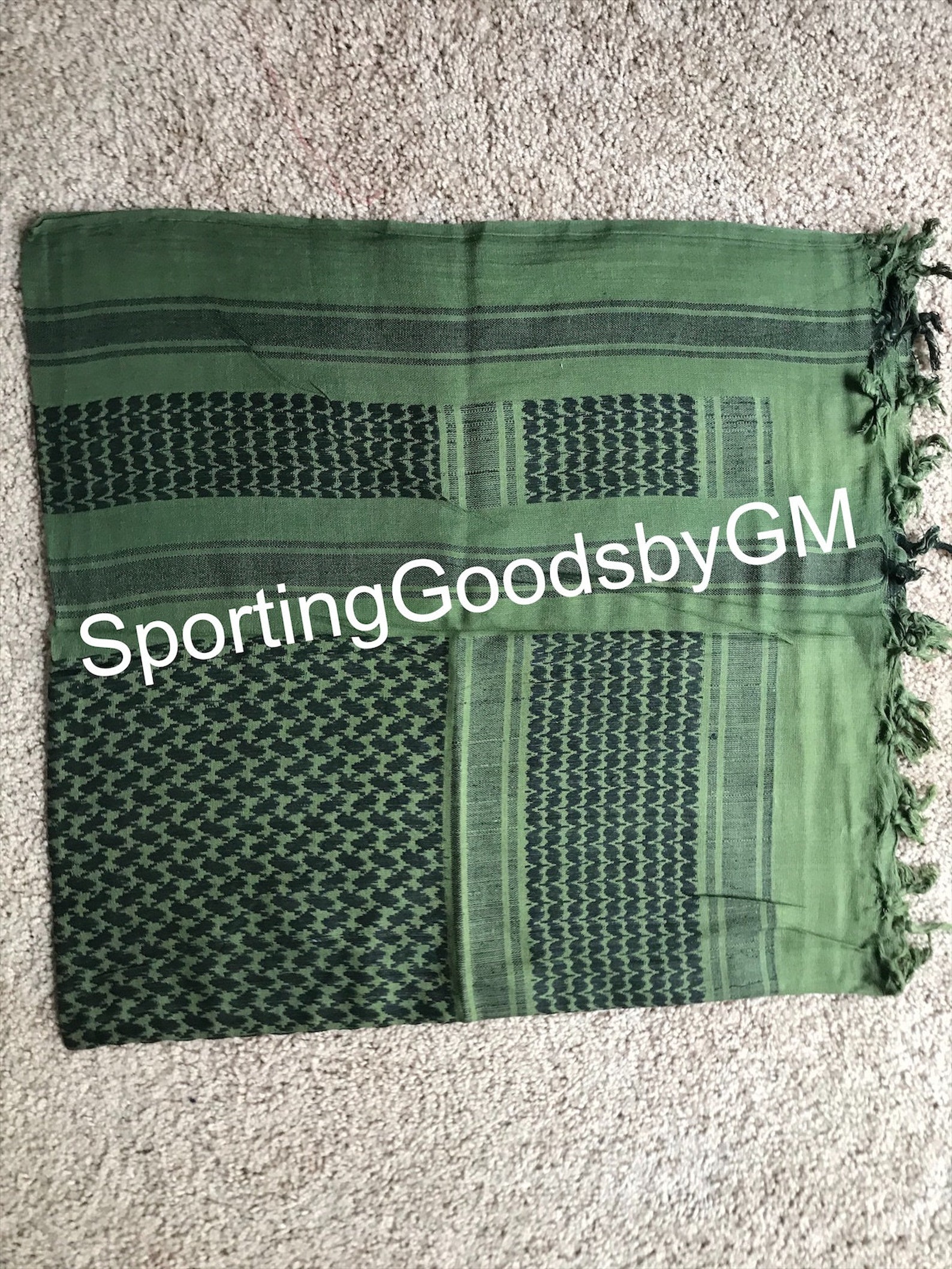 Green & Black Soft Shemagh Keffiyeh Military Army Navy | Etsy