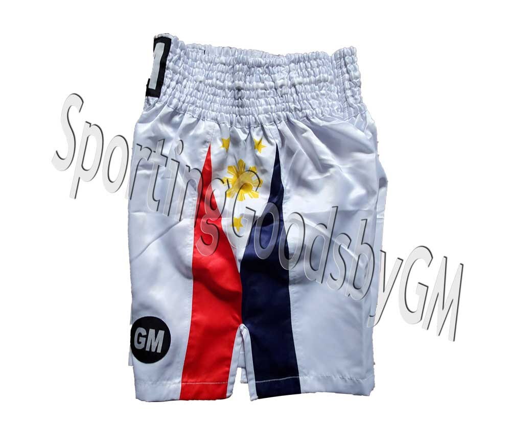 Us/philippines Flag Boxing Trunks, Boxing Shorts, Martial Arts Training ...