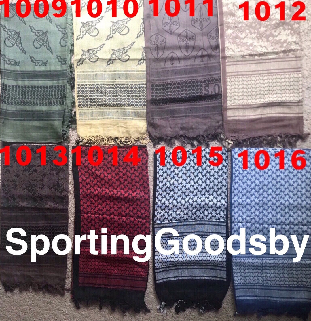 Shemagh, Keffiyeh, Military Shemagh, Army Shemagh, Military Head Scarf ...