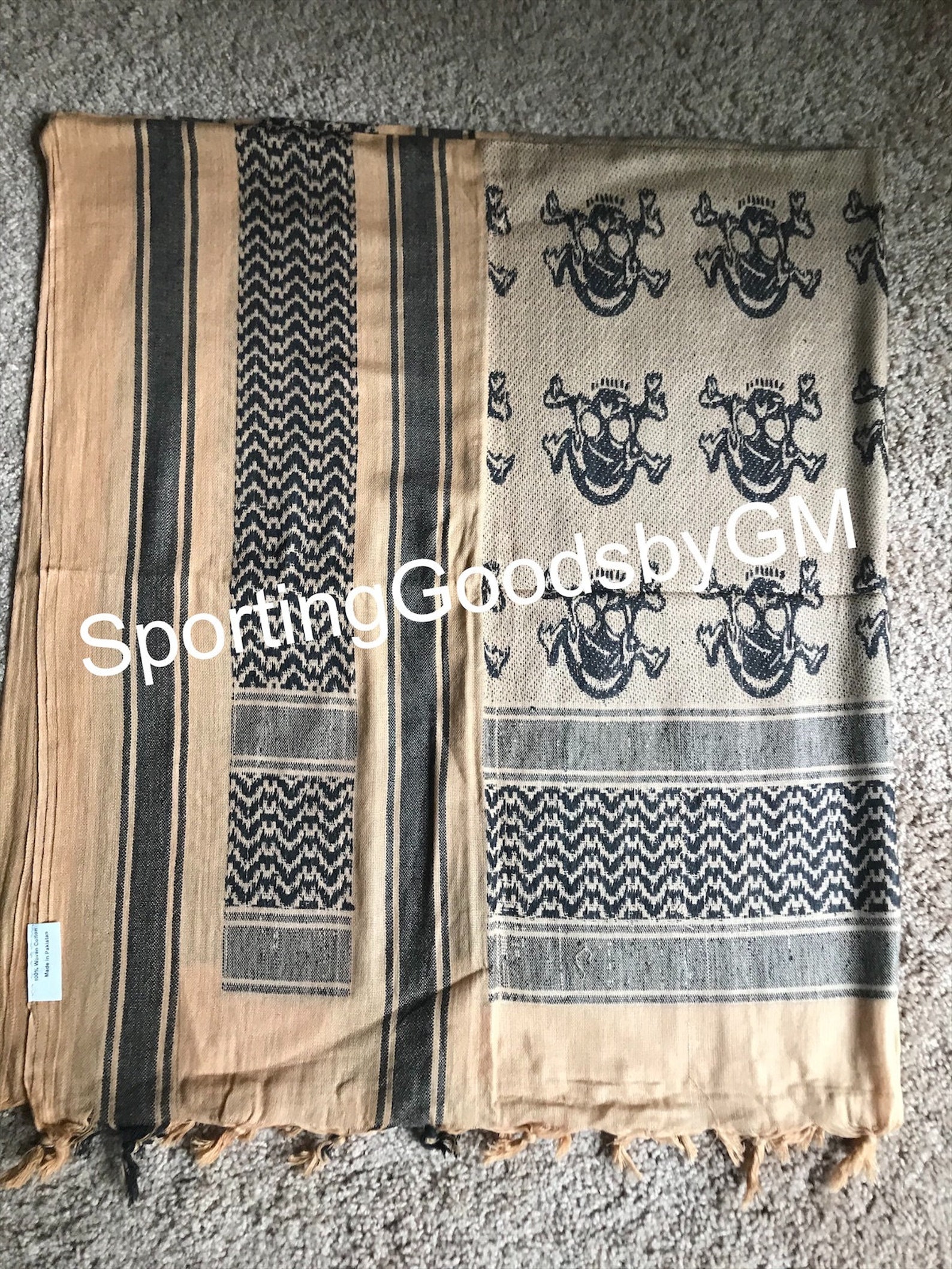 Golden Yellow & BlackSoft Shemagh Keffiyeh Military Army Navy | Etsy