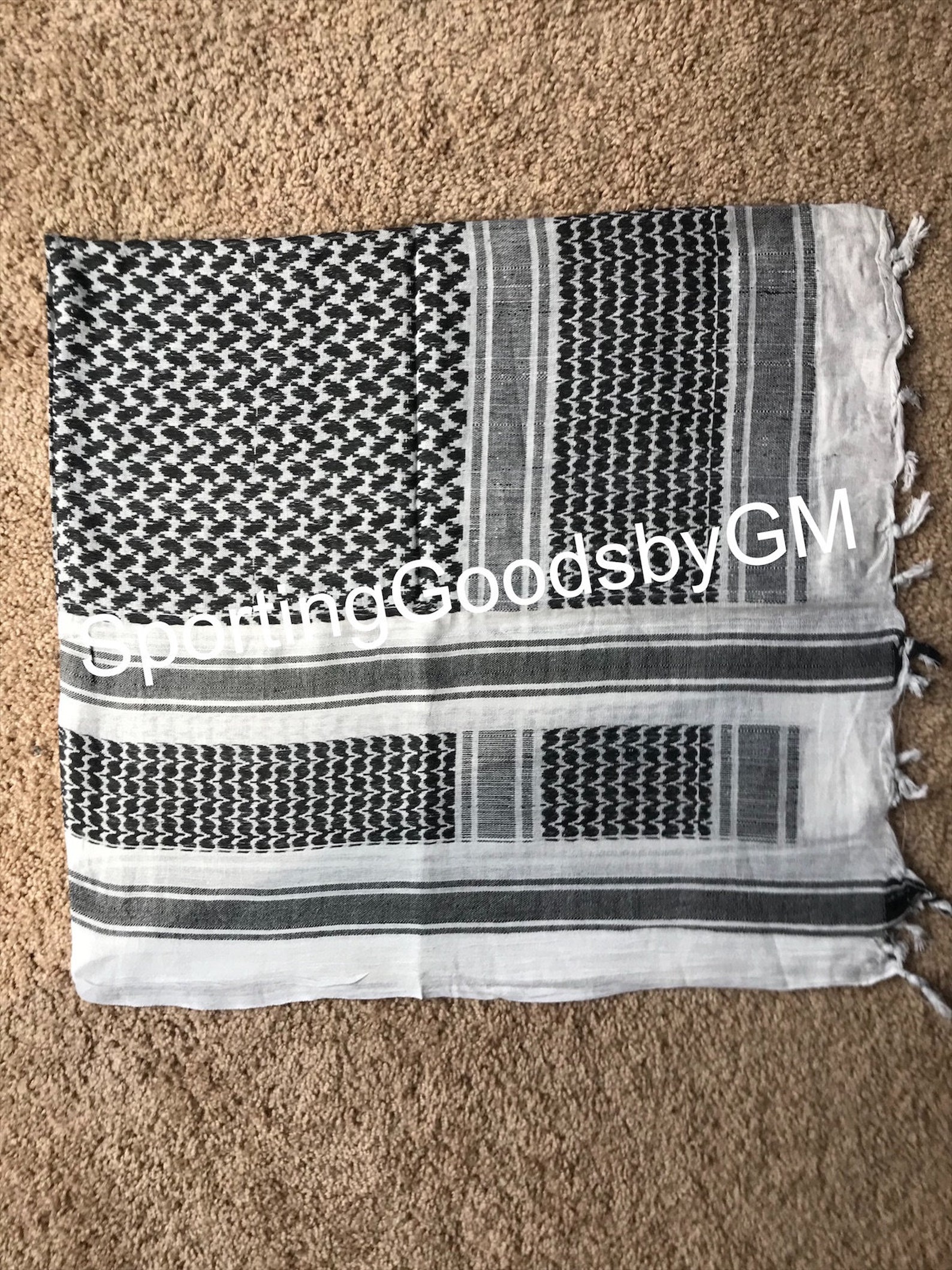 White Black Soft Shemagh Keffiyeh Military Army Navy Air Force - Etsy