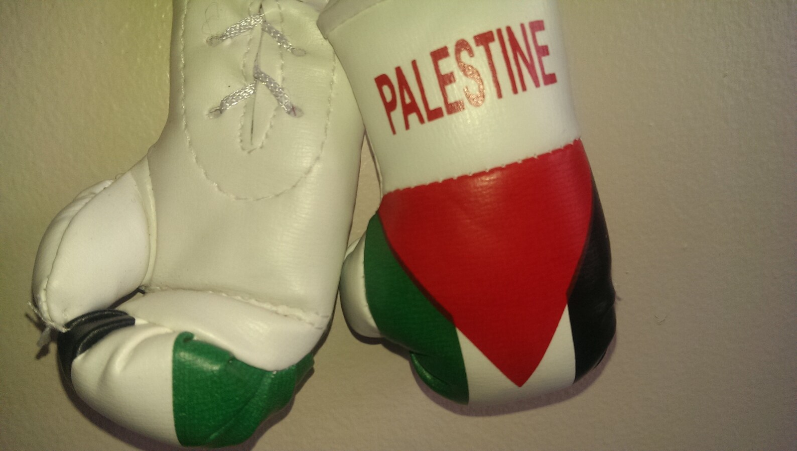 Palestine Flag Mini Boxing Gloves Novelties, Souvenir, Show, Purse ...