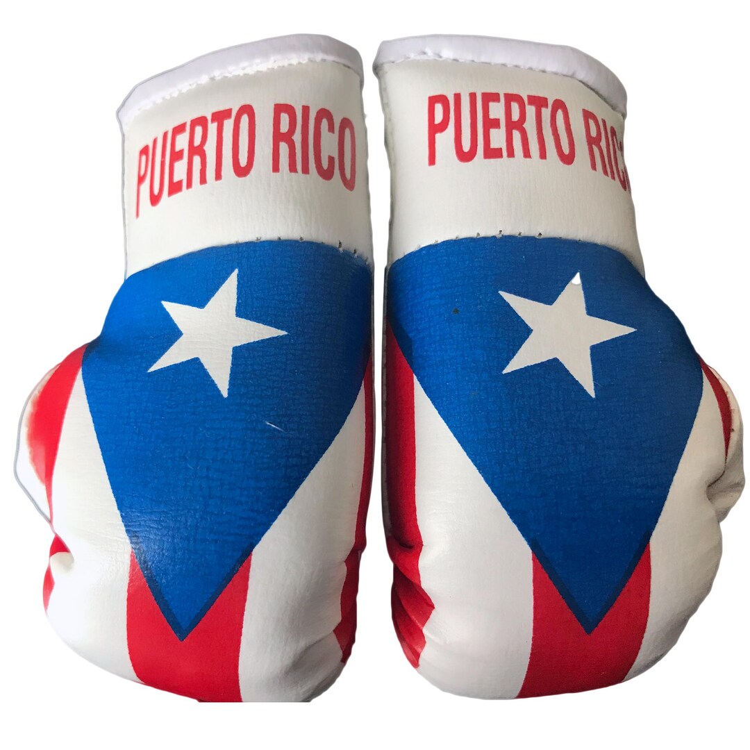Puerto Rico Flag Mini Boxing Gloves Novelties, Souvenir, Cars, Trucks ...