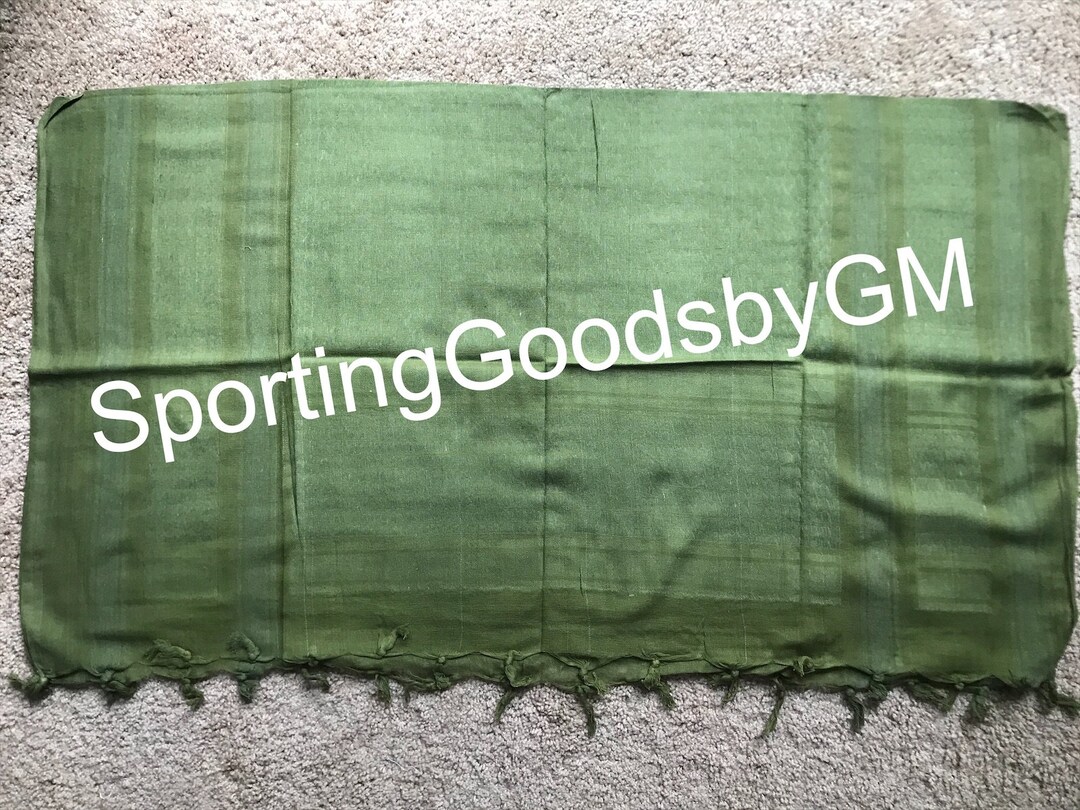 Green Soft Shemagh Keffiyeh Military Army Navy Air Force Desert Scarf ...