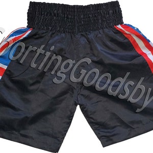 US/UK Flag Boxing Trunks Boxing Shorts Martial Arts Training Fitness ...