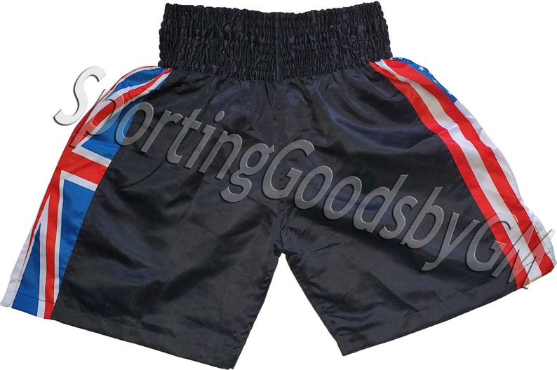 US/UK Flag Boxing Trunks Boxing Shorts Martial Arts Training Fitness ...