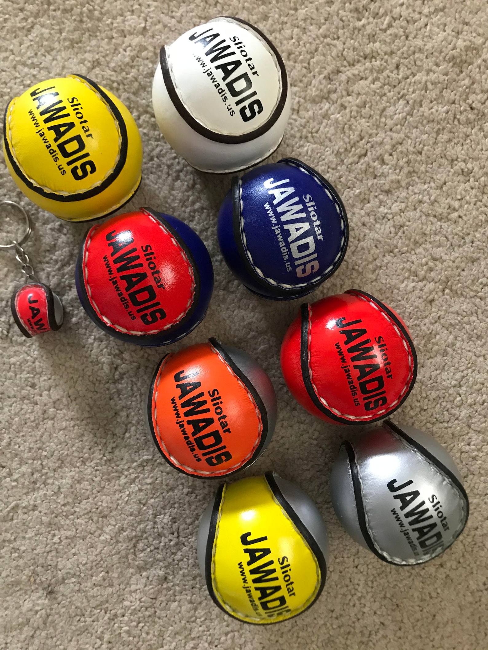 Hurling/sliotar Ball. all Weather. hand Sewn. size 5. official Size and ...