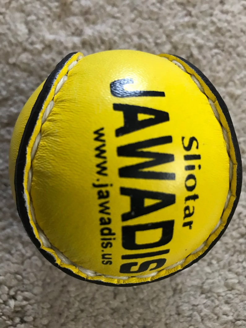 Hurling/sliotar Ball.all Weather.hand Sewn.size 5.official | Etsy