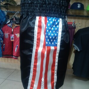 Black Belt US/MEXICO Flag With Black Elastic Belt Boxing, Boxing ...