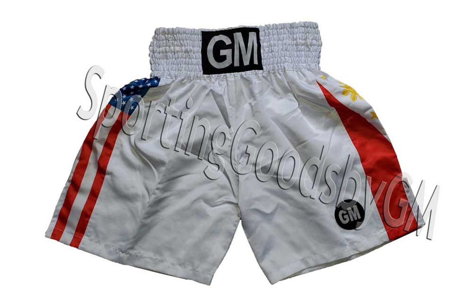 Us/philippines Flag Boxing Trunks, Boxing Shorts, Martial Arts Training ...